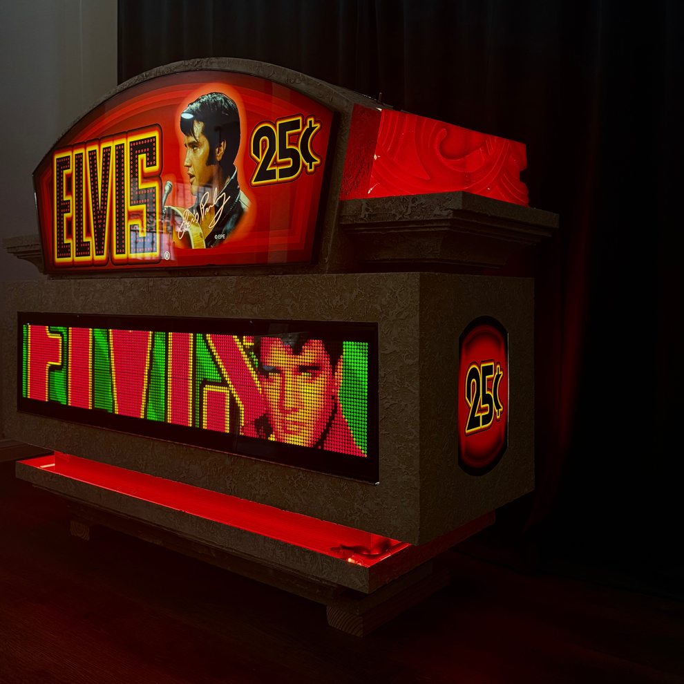 Elvis Slot Topper Artifact – Slot Machine Glass